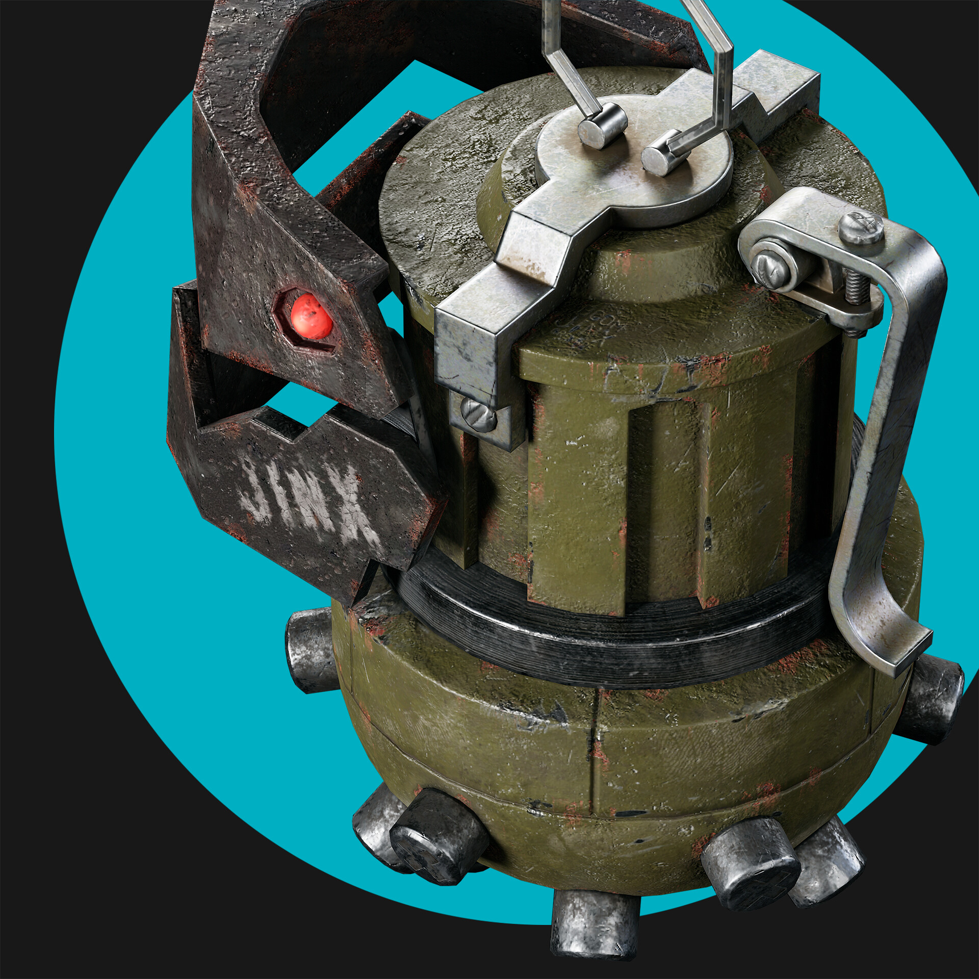 ArtStation - Jinx BOOM Grenade