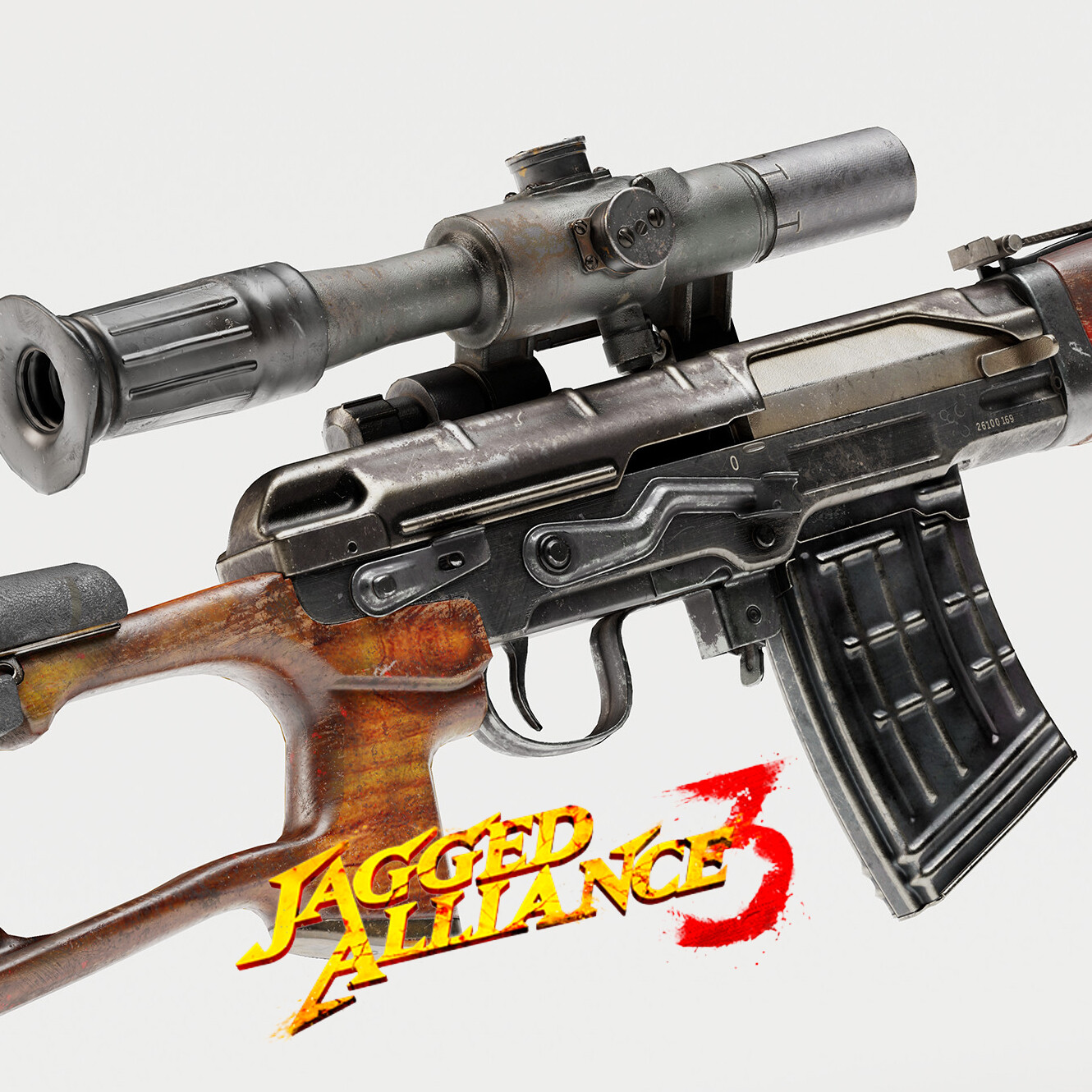 ArtStation - Jagged Alliance 3 - SVD Dragunov