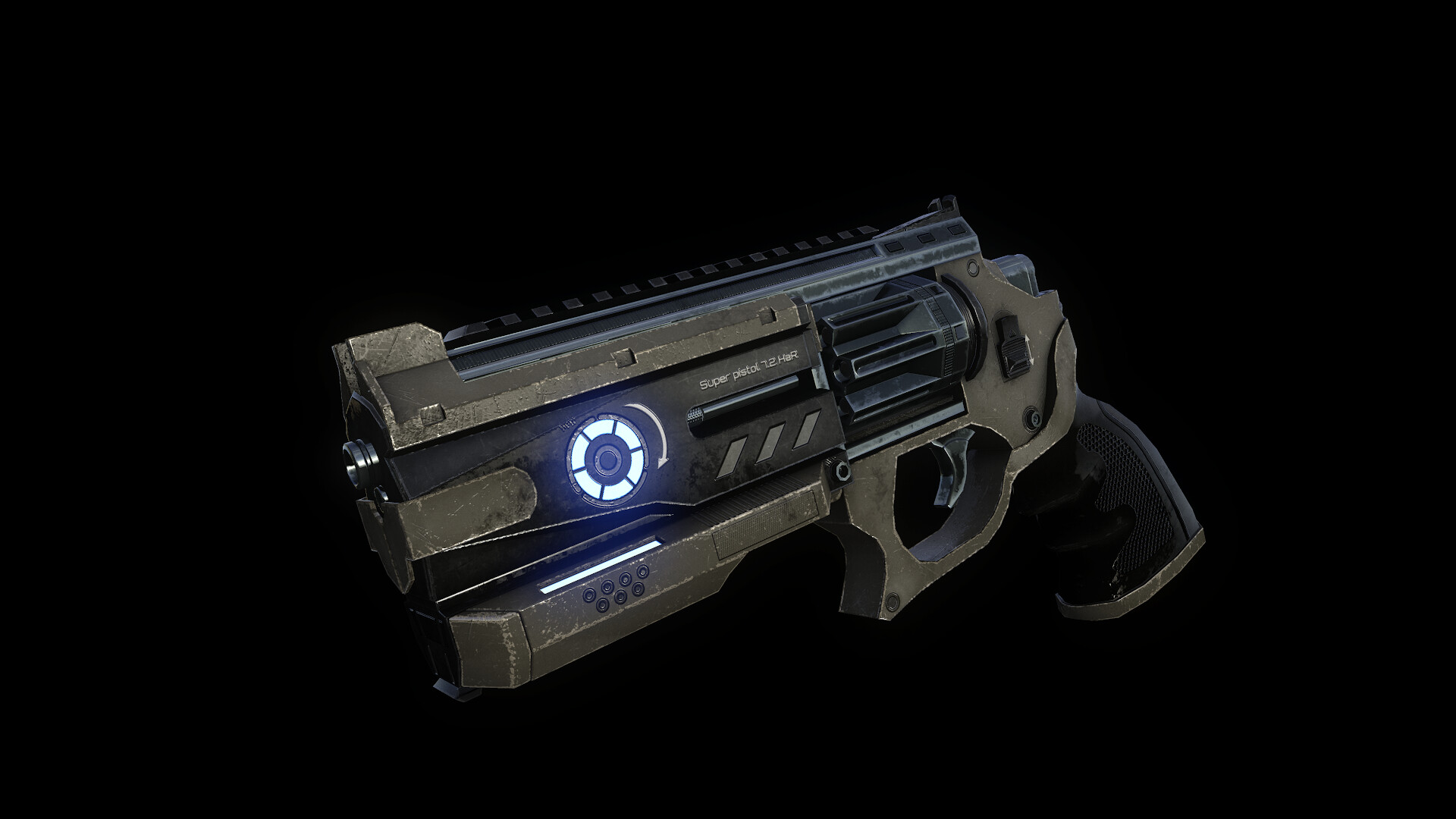 ArtStation - Sci-fi Revolver