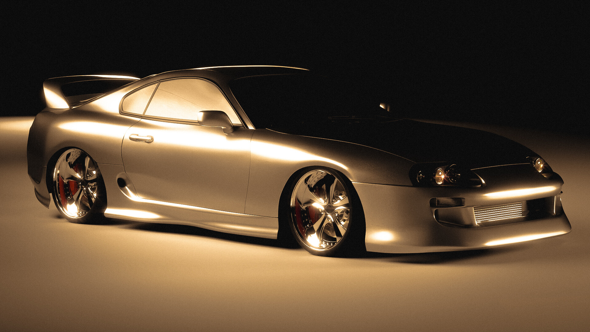 ArtStation - Greddy Body Kit (Toyota Supra A80)