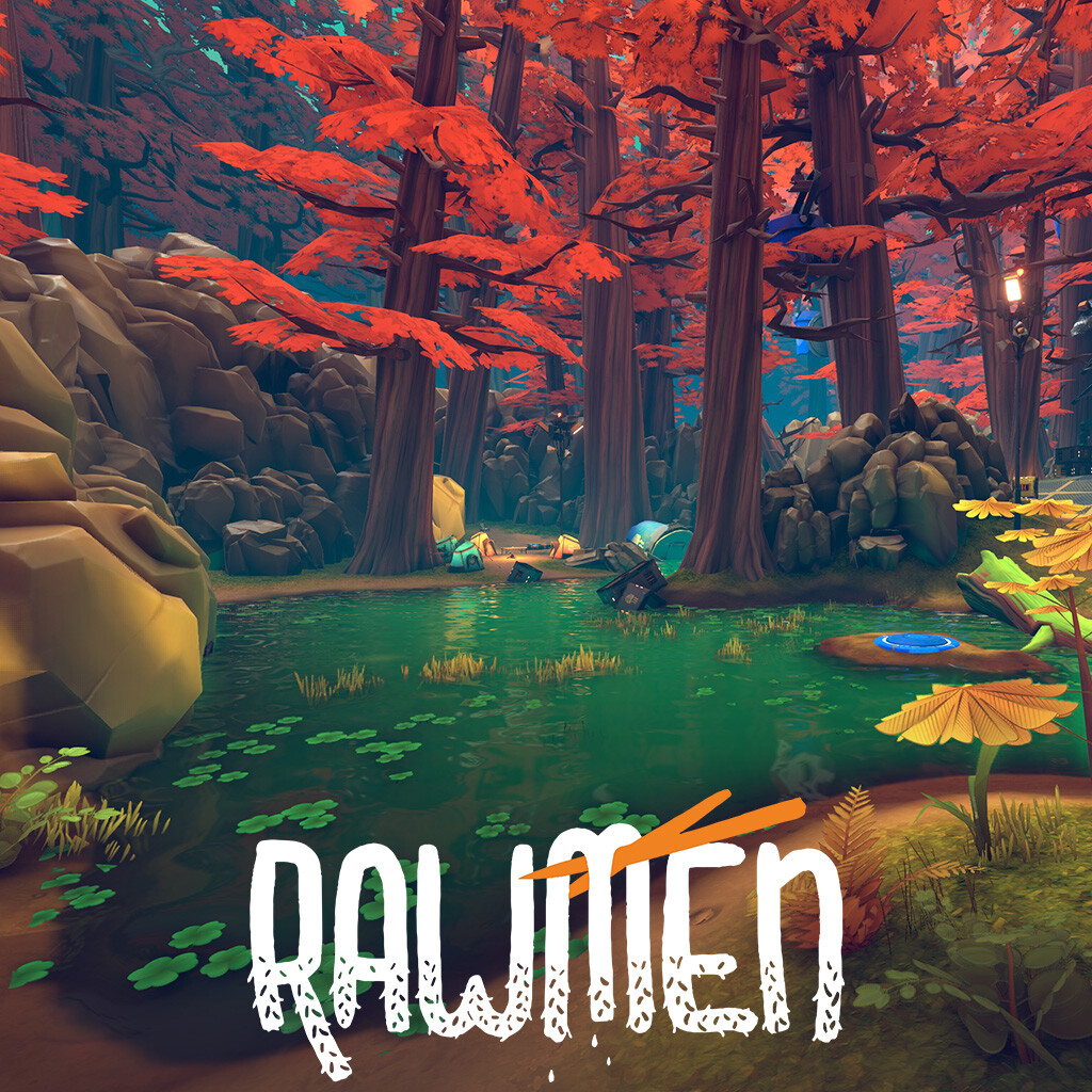 ArtStation - RAWMEN - Forest Map