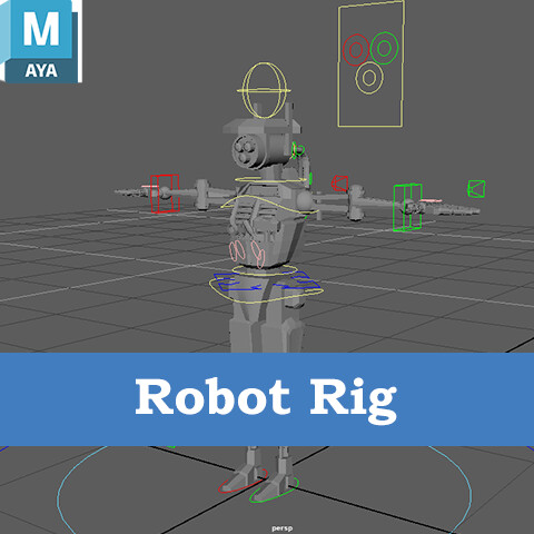 ArtStation - Robot Rig