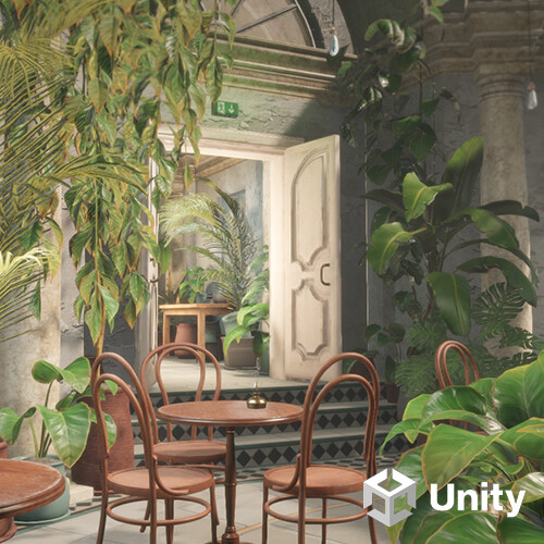 ArtStation - Botanical Garden Cafe