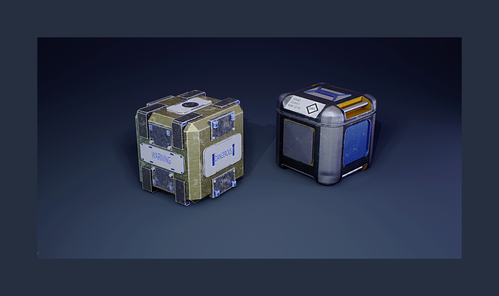 ArtStation - Space Chests