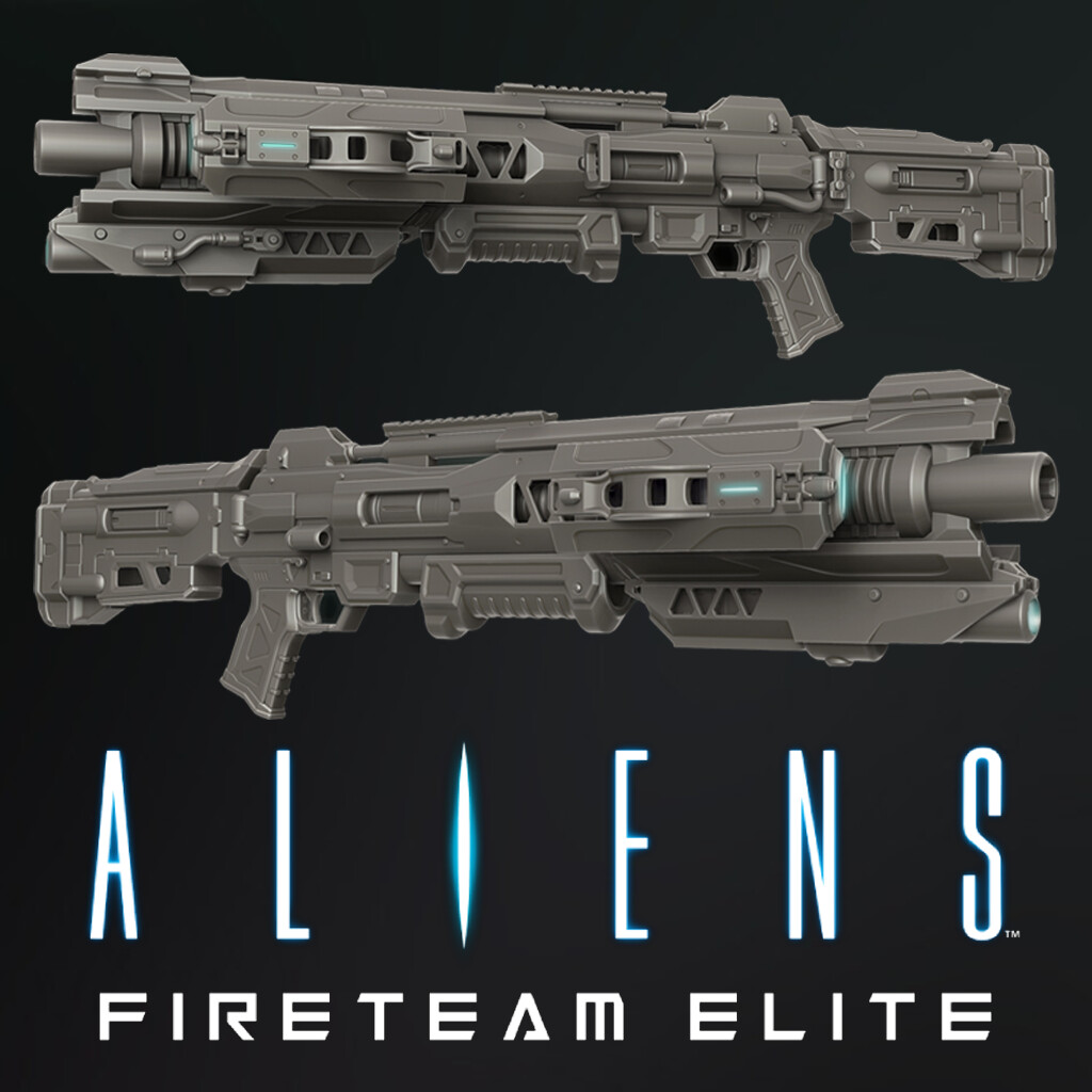 ArtStation - Aliens Fireteam Elite