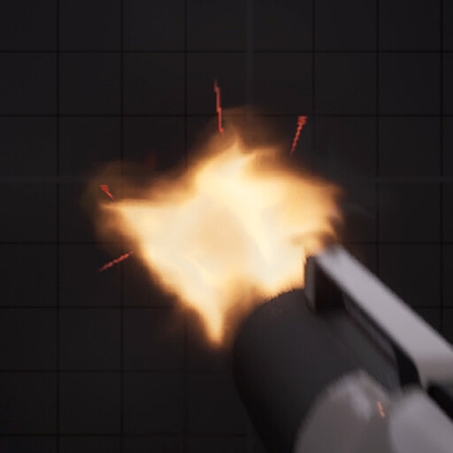 ArtStation - muzzle flash fx