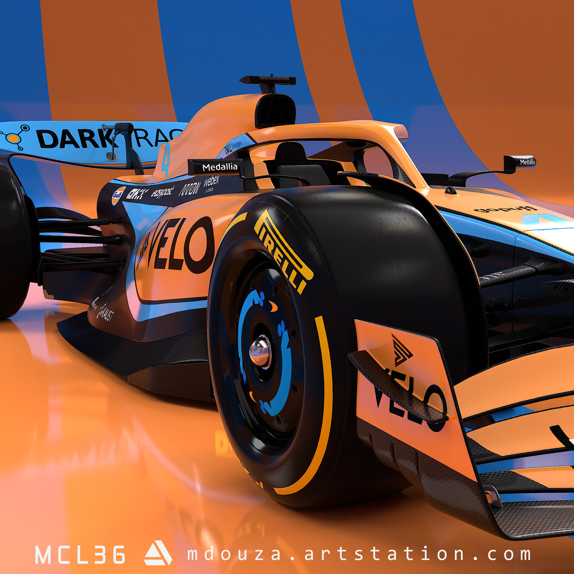 ArtStation - MCL36 Formula 1 season 2022