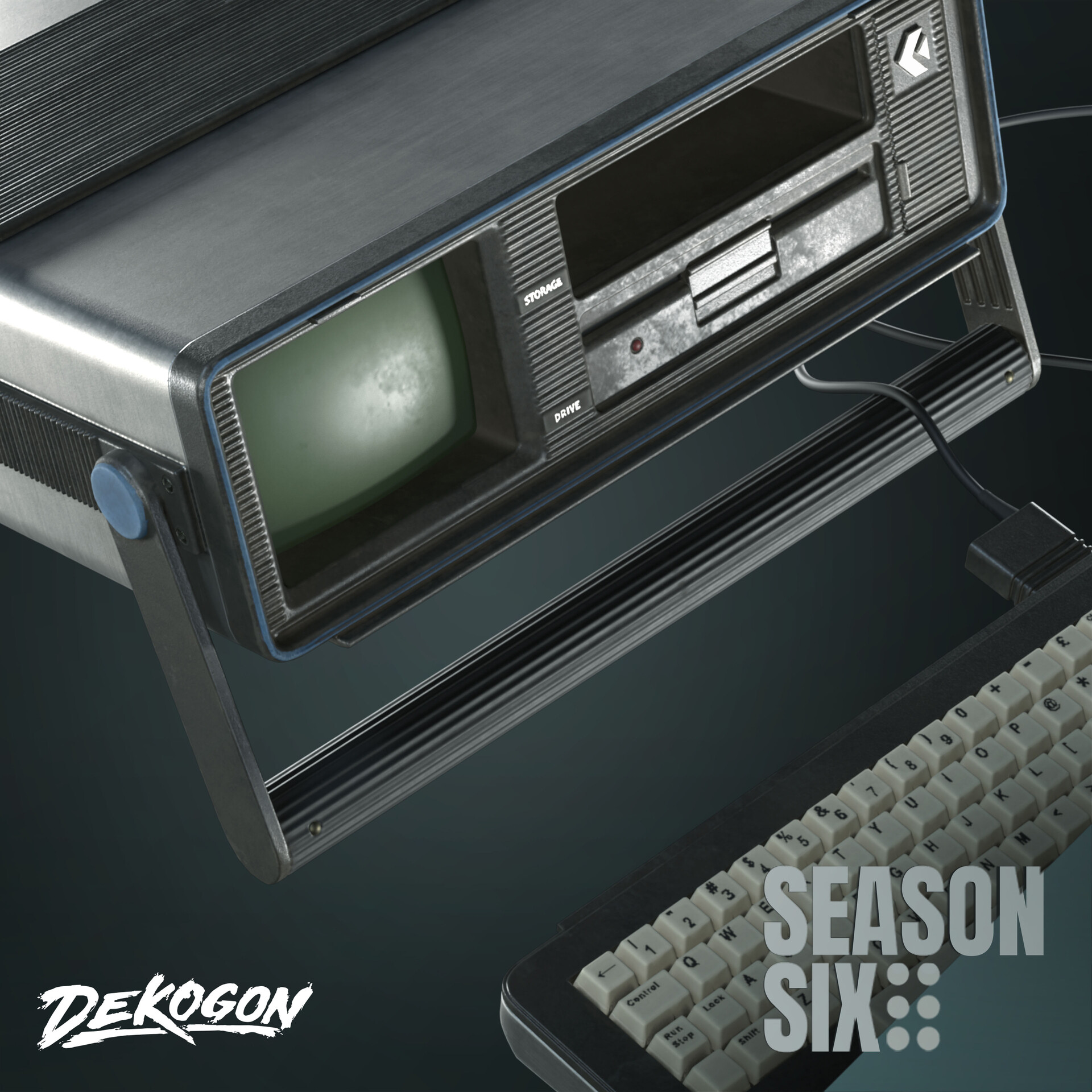 ArtStation - Retro Computer - NANITE (UE5)