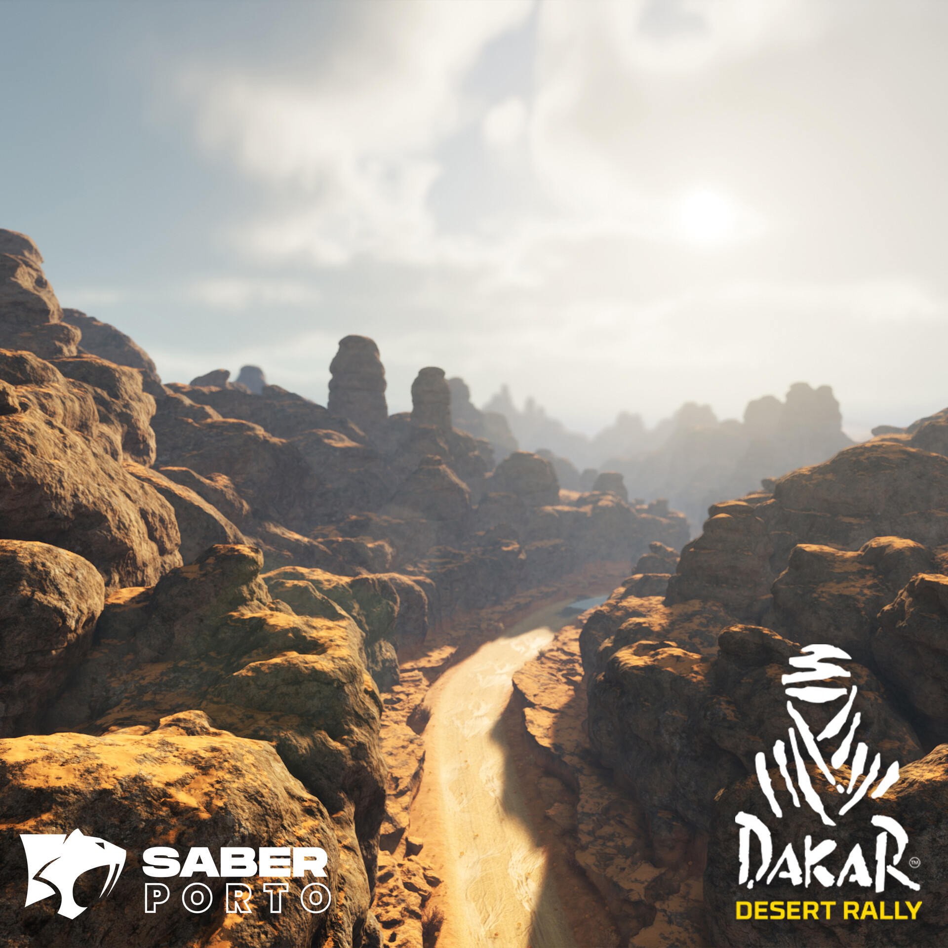 ArtStation - Dakar Desert Rally - Rocky Wadi [Extended Map]