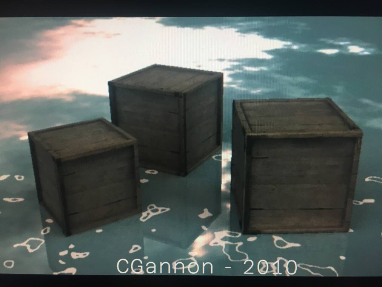ArtStation - Spinning Boxes - College 2010
