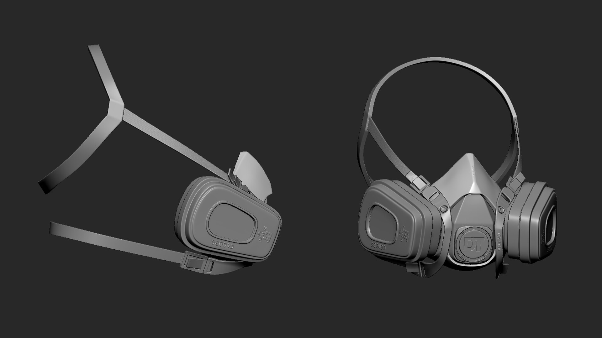 ArtStation - Mask (Hard Surface Modeling)