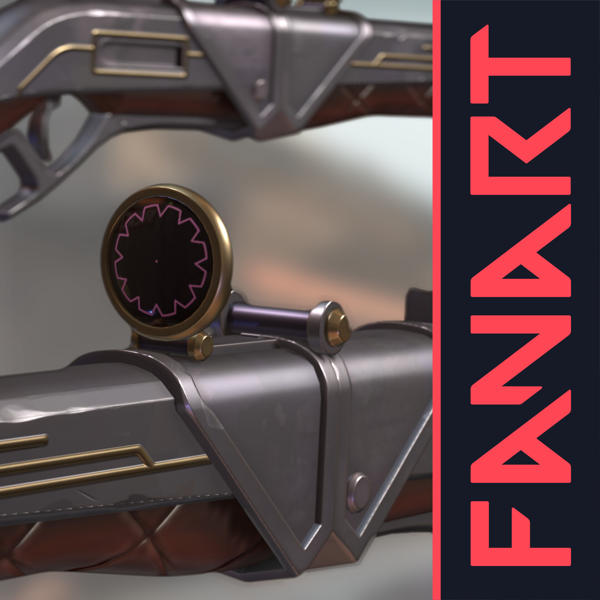 ArtStation - Valorant x Arcane Fanart - Kiramman Rifle