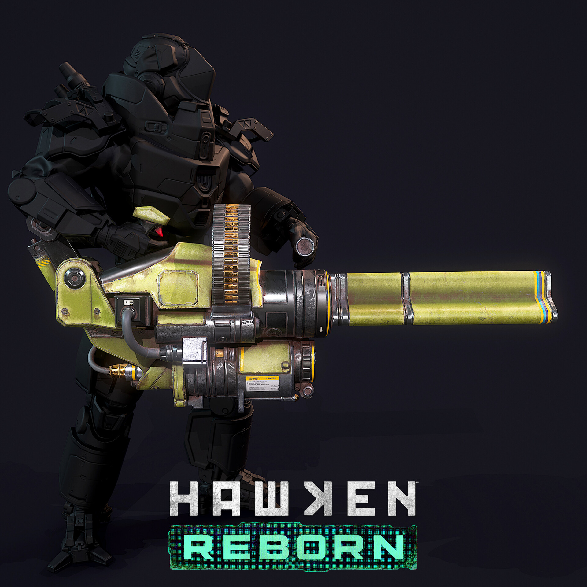 ArtStation - Hawken Reborn - Minigun Infantry Weapon