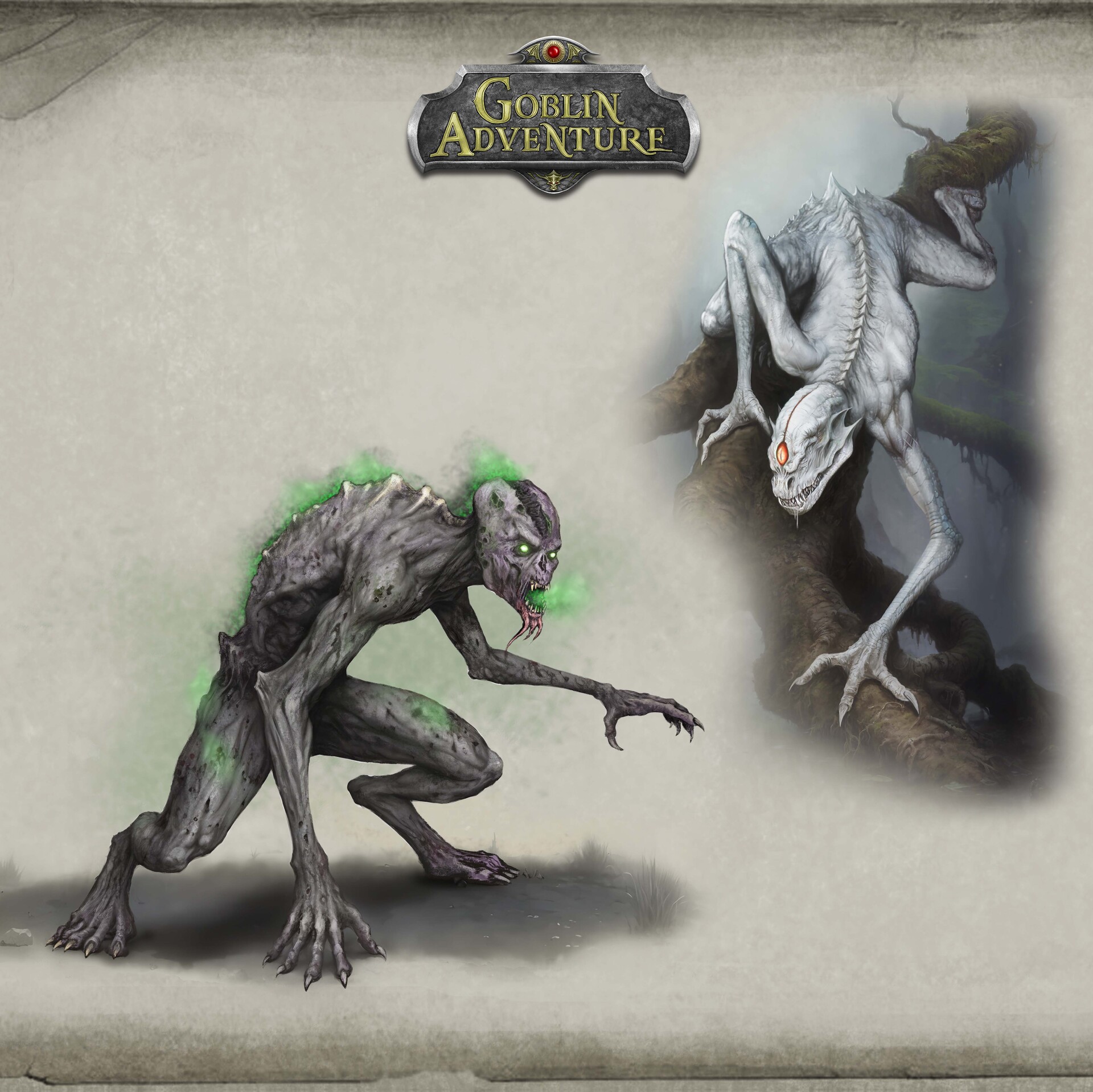 ArtStation - Swamp creatures