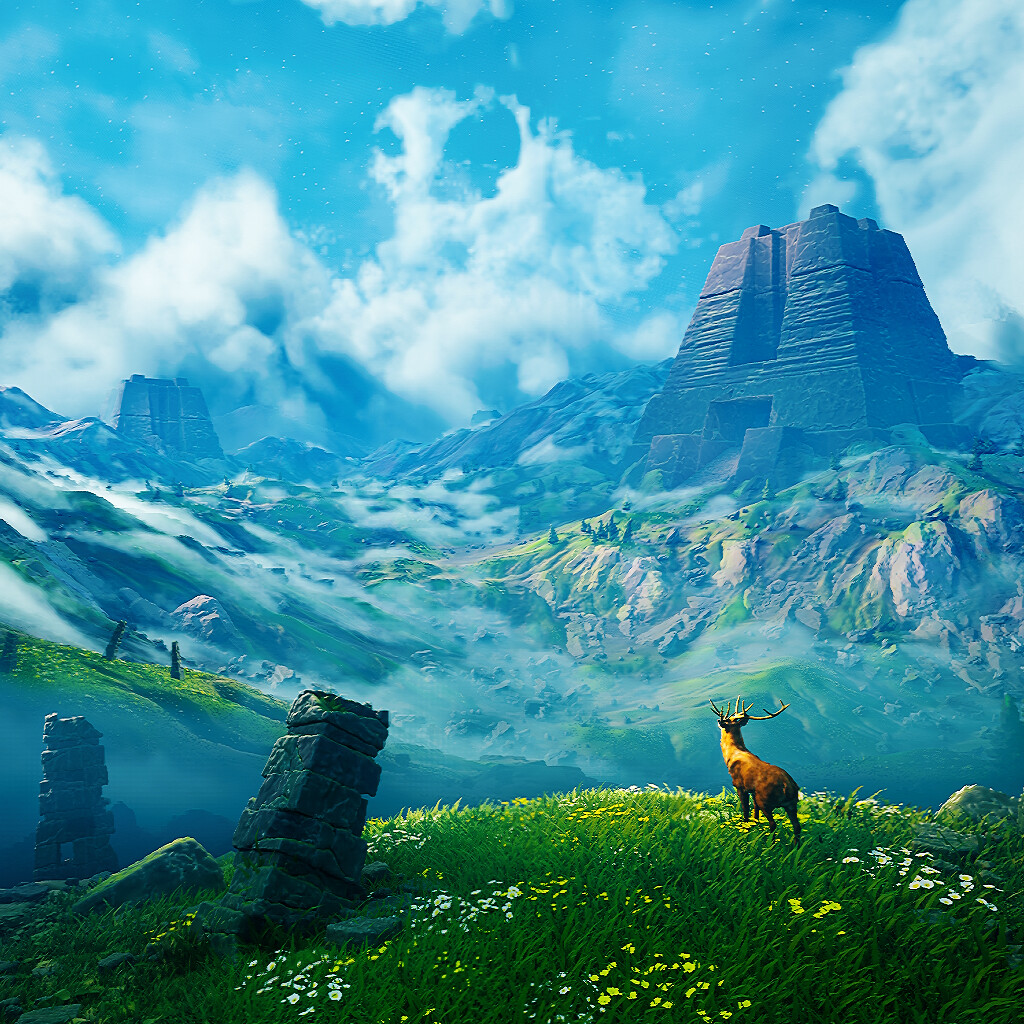 ArtStation - The Valley Temple