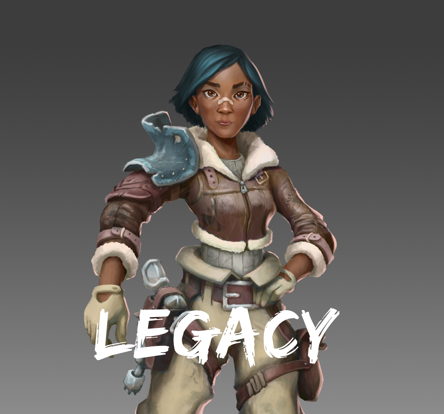 ArtStation - Space Pilot Character Development