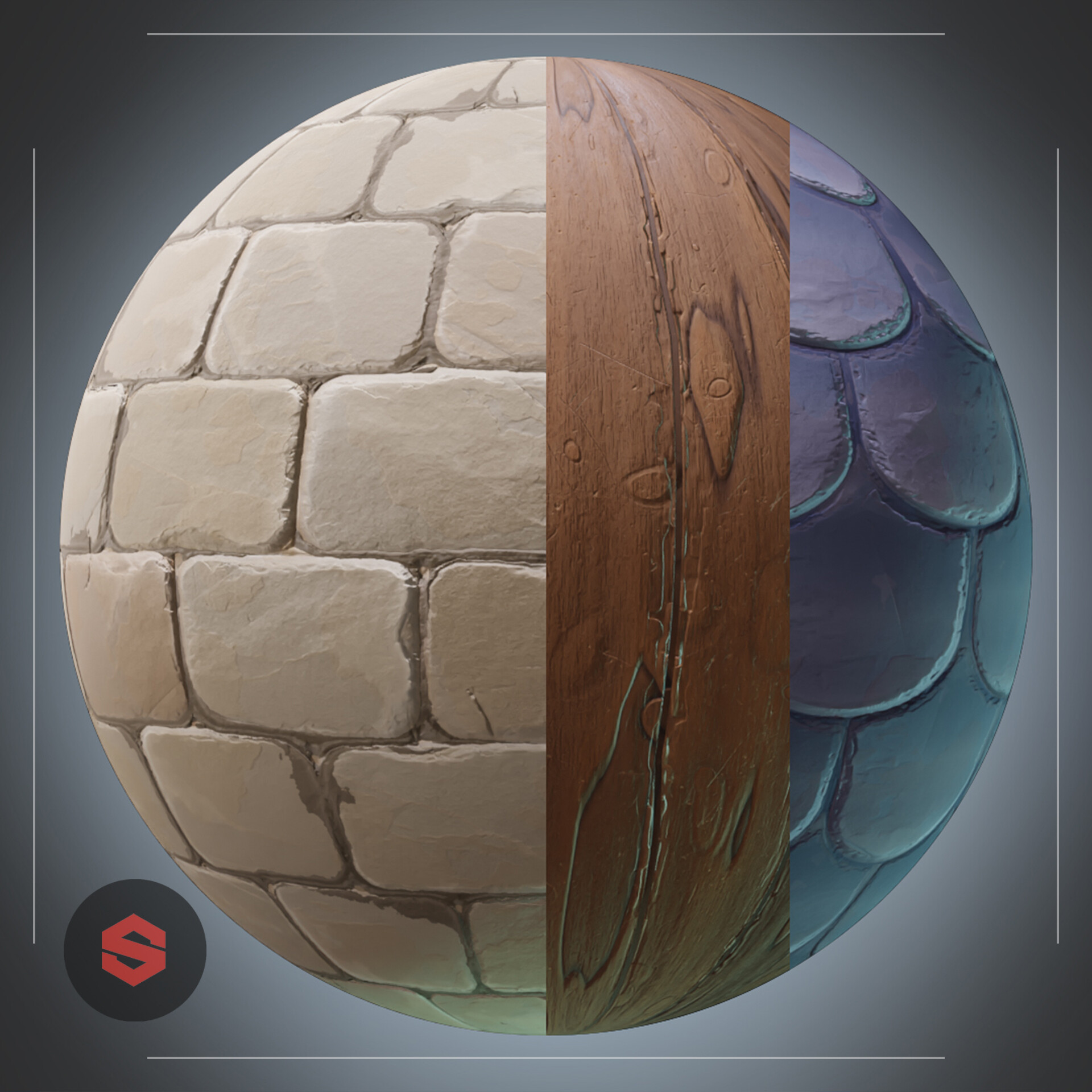 ArtStation - Stylized textures