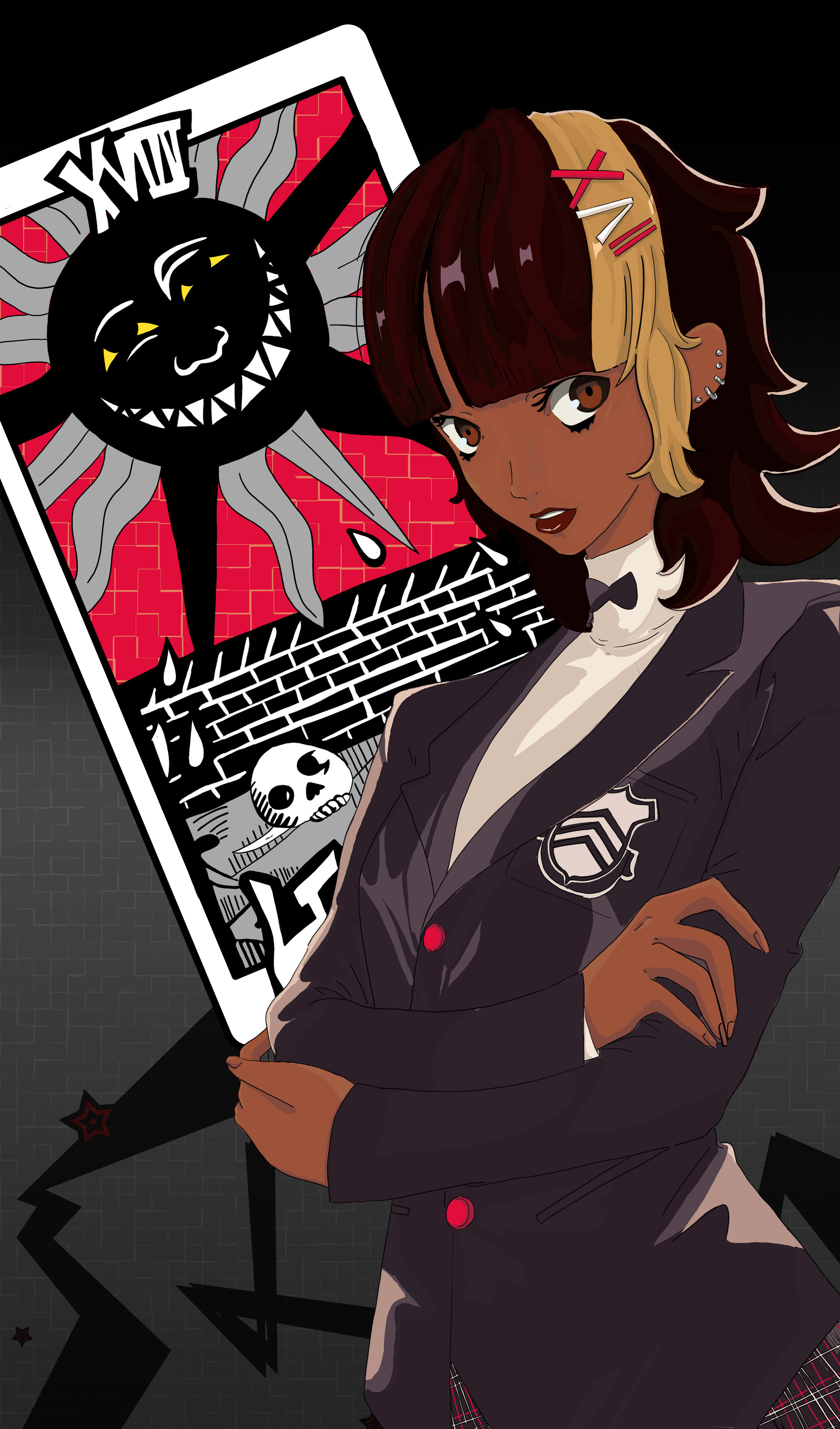 ArtStation - Persona 5 Character OC Splash