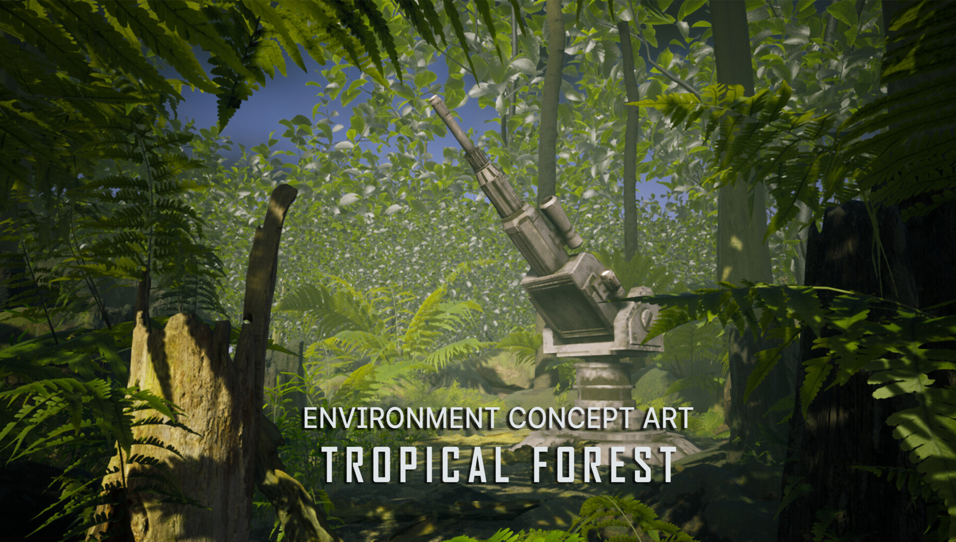 ArtStation - Tropical Forest - environment design 3d