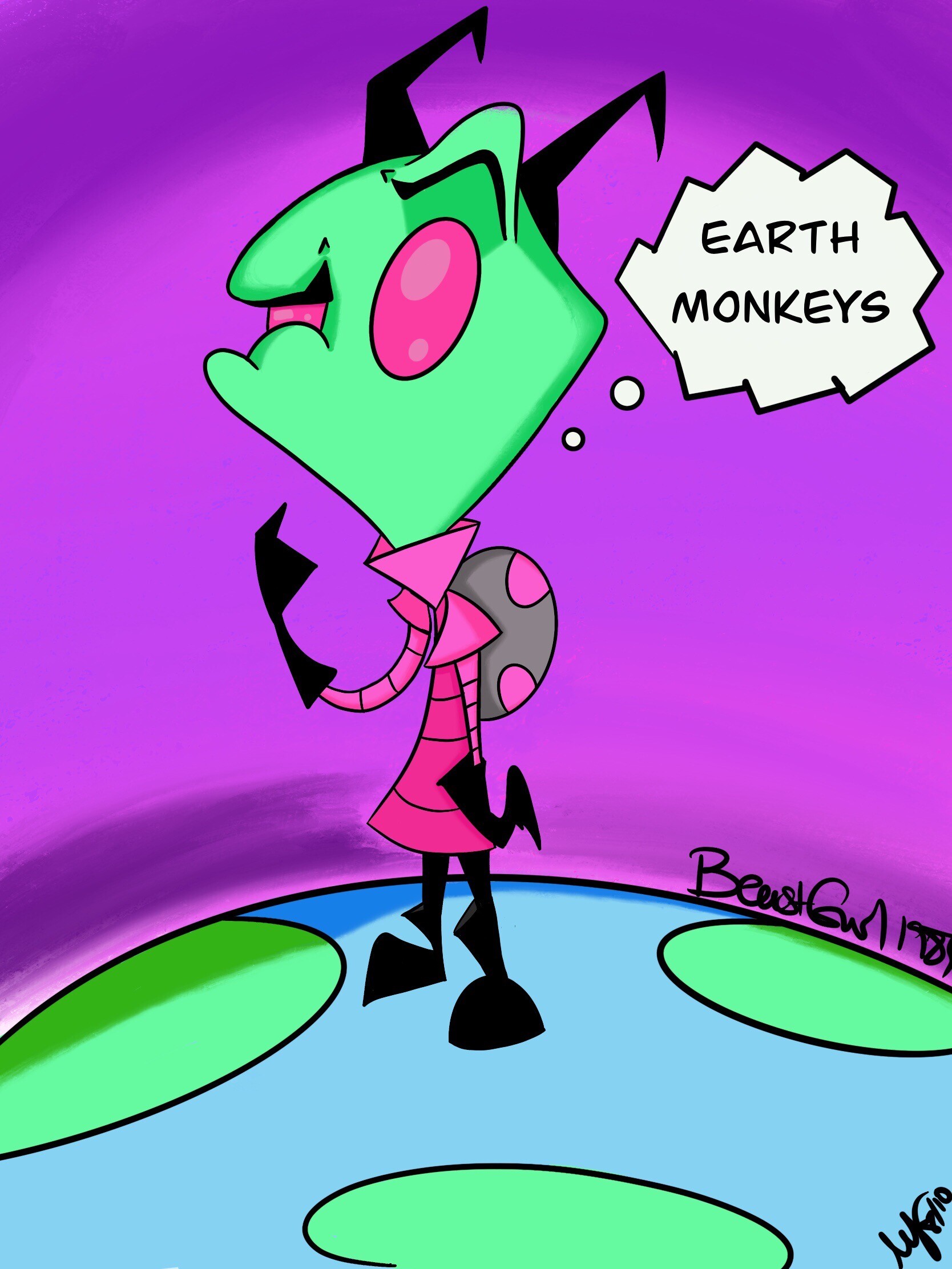 ArtStation - Invader Zim