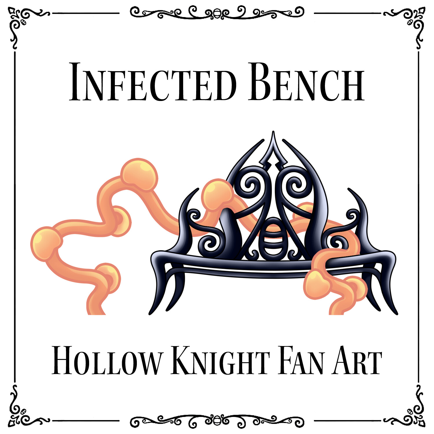 ArtStation - Infected Bench: Hollow Knight Fan Art