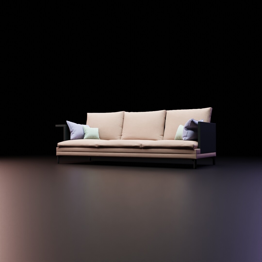 ArtStation - Sofa / William 302 Zanotta