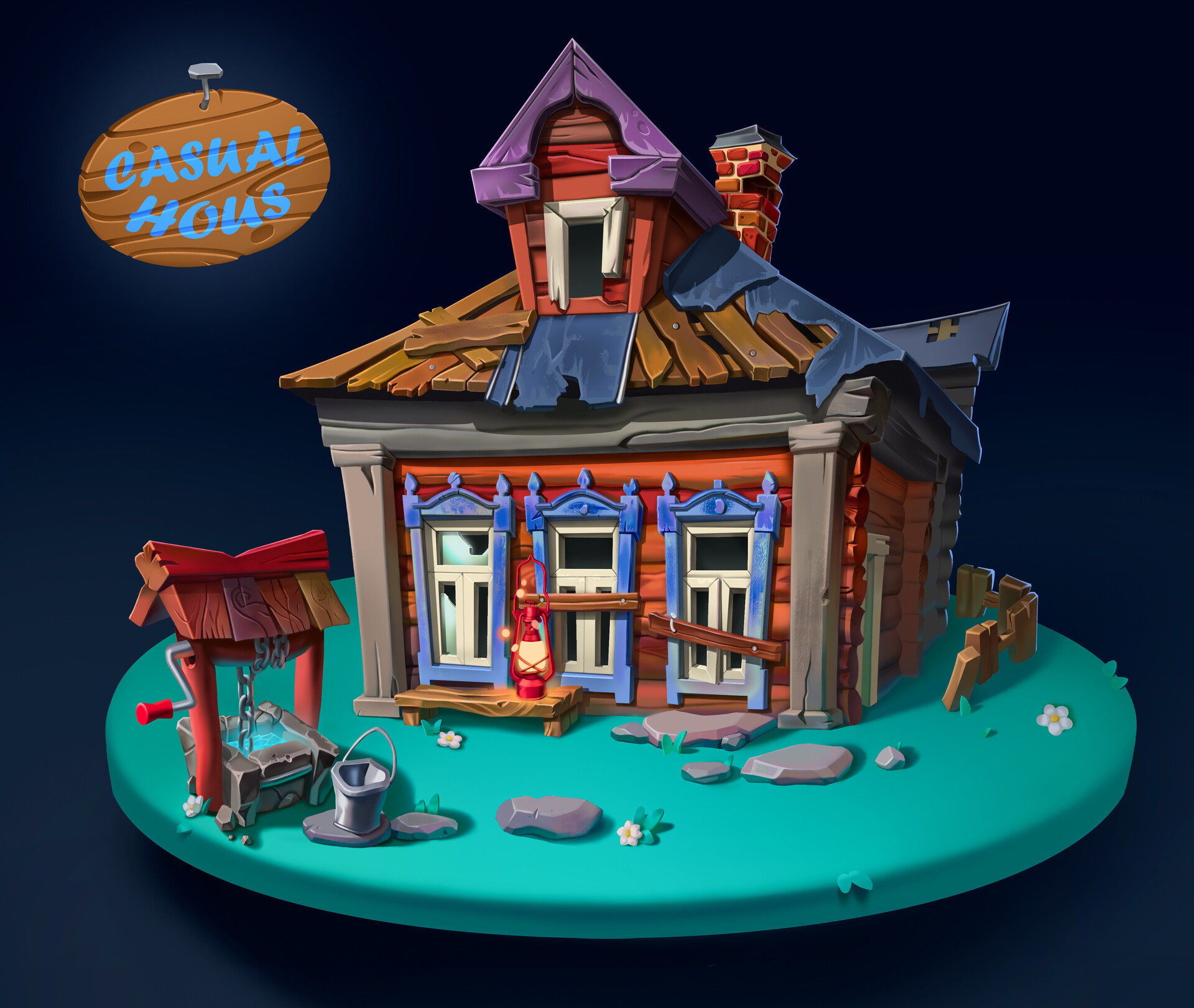 ArtStation - Casual house