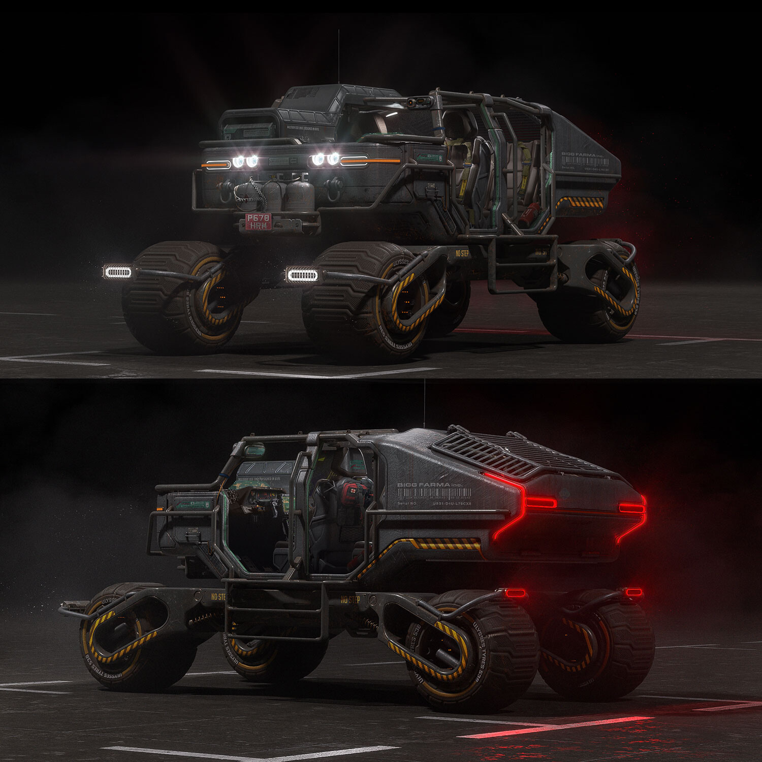 ArtStation - High Suspension SUV