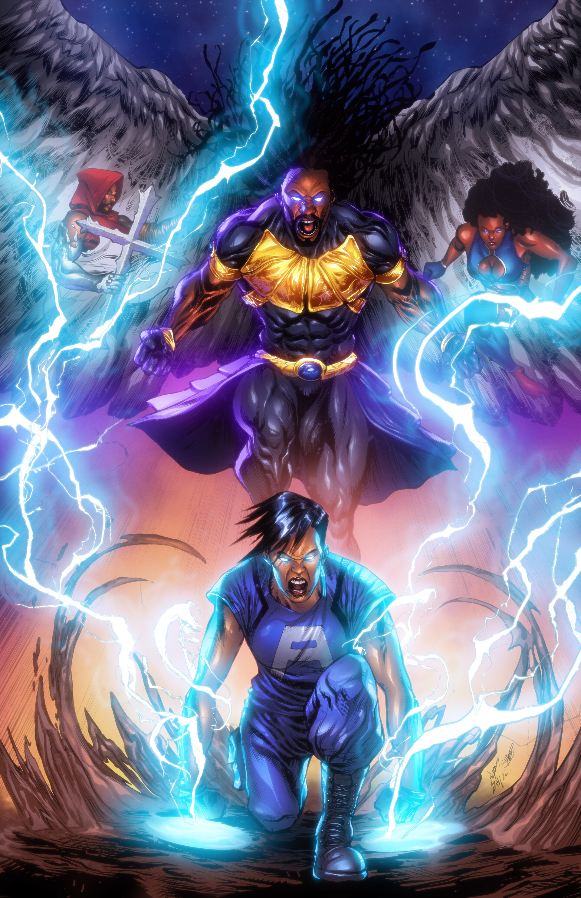 ArtStation - Nightfall Trade Paperback Cover