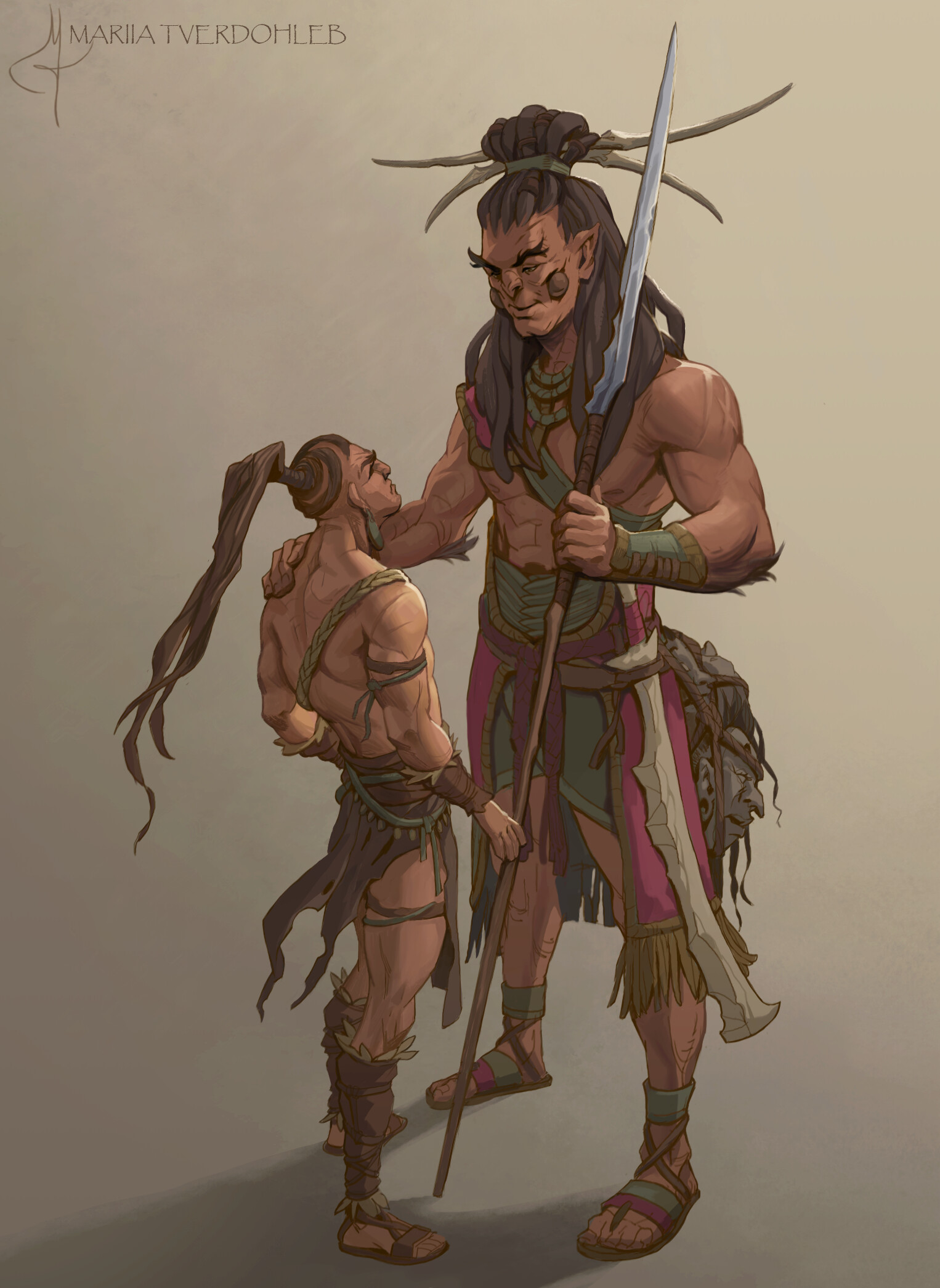 ArtStation - Orcish learning