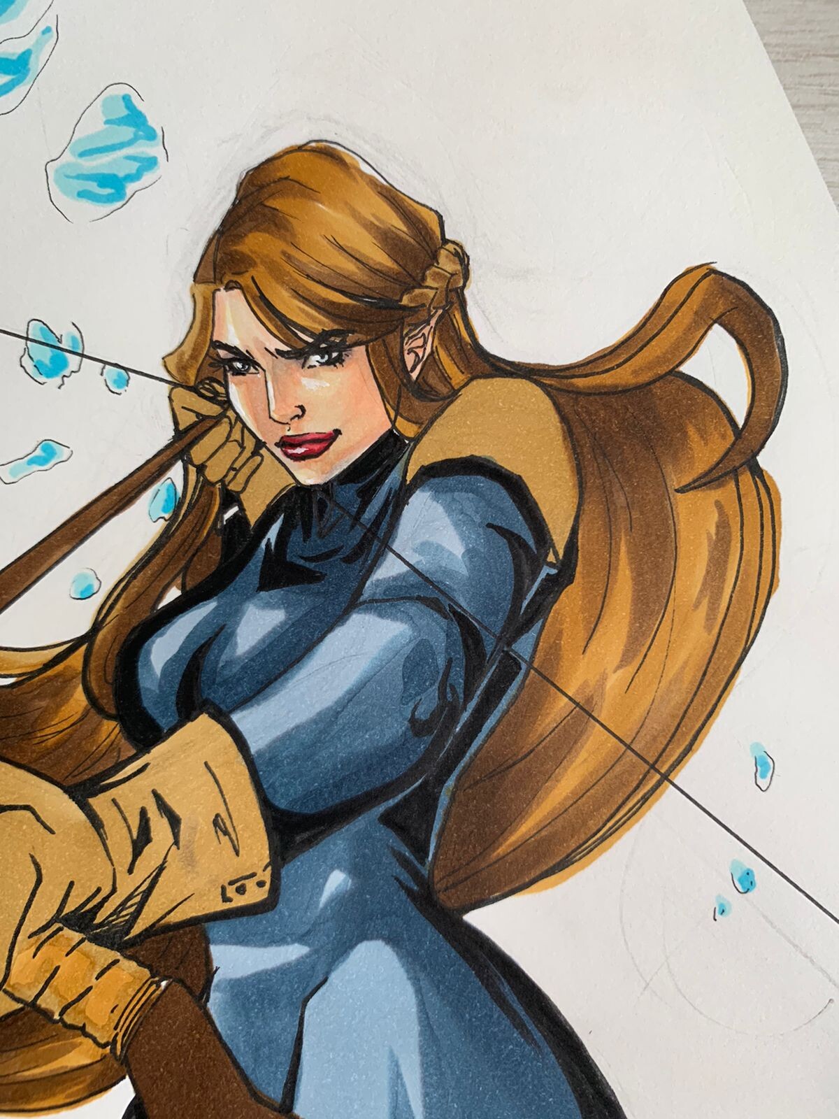 ArtStation - Archer Girl Comic Character Design