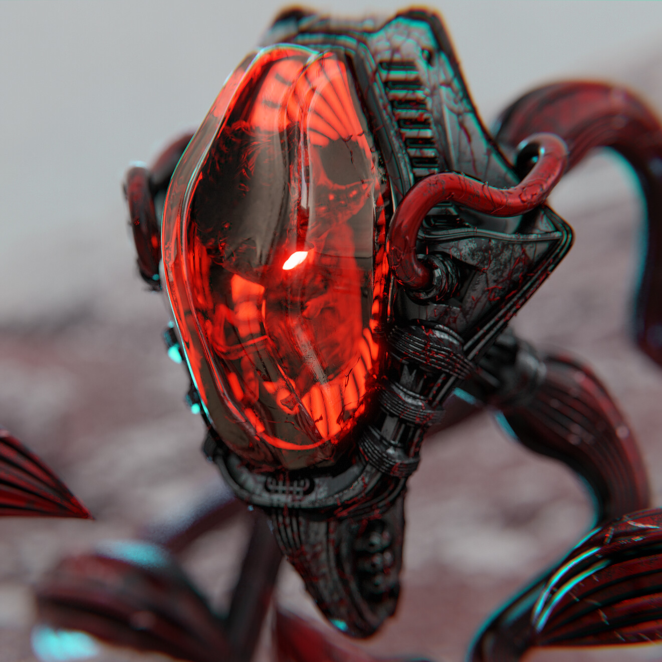 ArtStation - BIOMECHANICAL ALIEN EXOSUIT