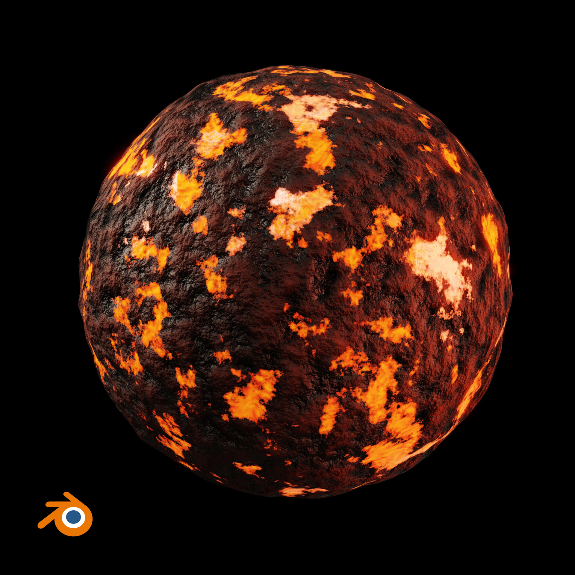 ArtStation - Material | Procedural Lava