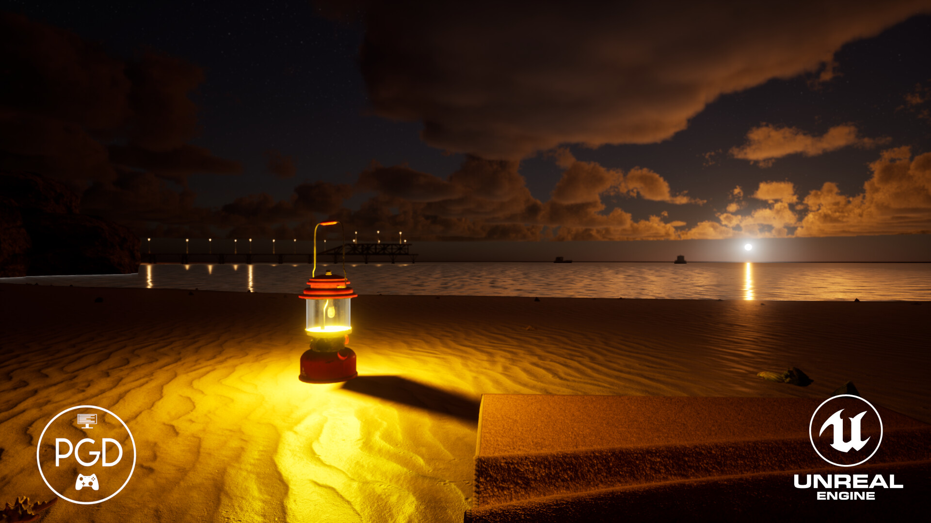 ArtStation - Seaside Sunset