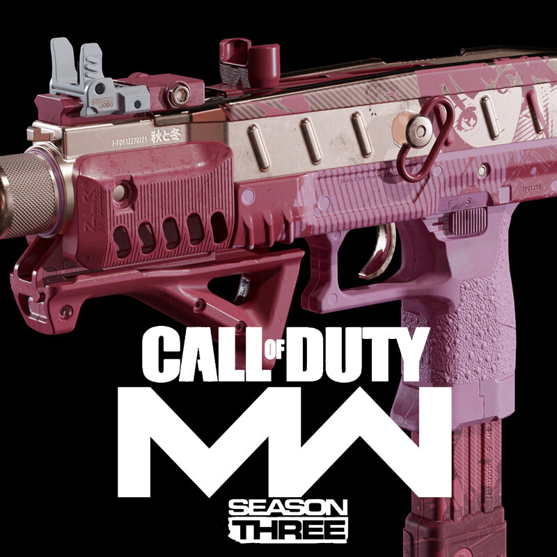 ArtStation - Call of Duty: Modern Warfare - Uzi Kawaii