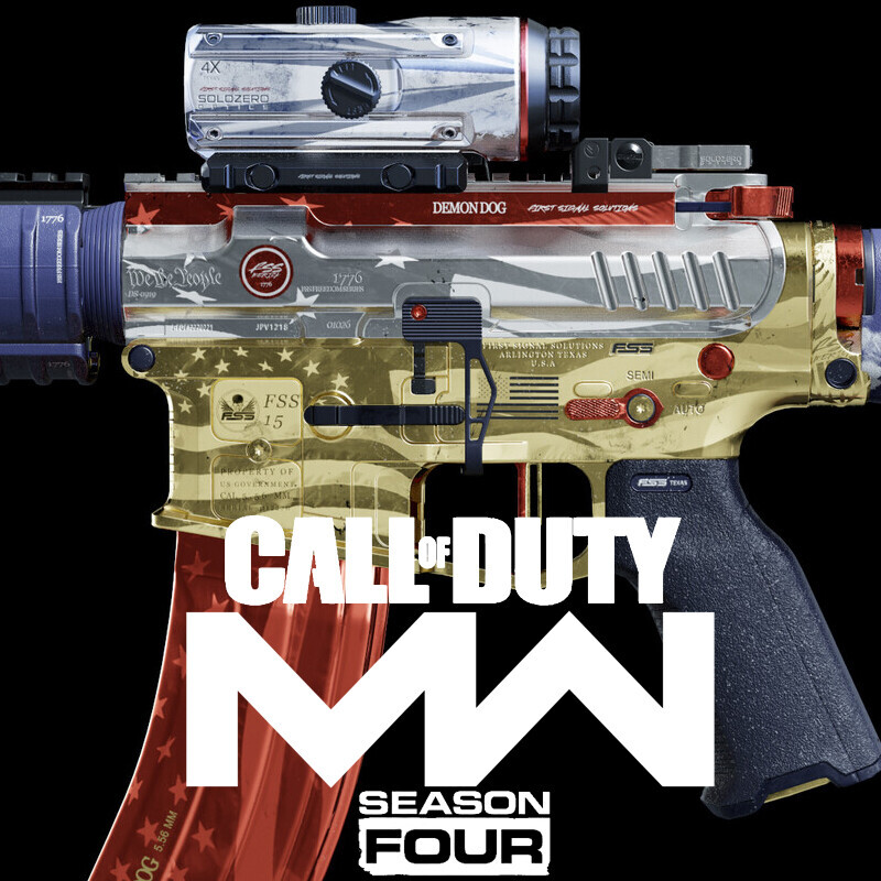 ArtStation - Call of Duty: Modern Warfare - M4 Freedom