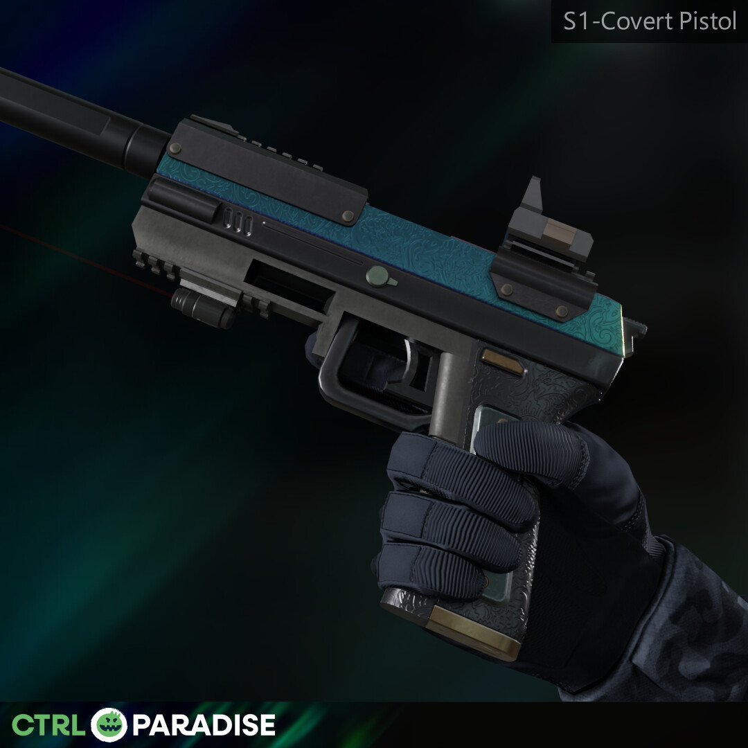 ArtStation - S1-Covert Pistol