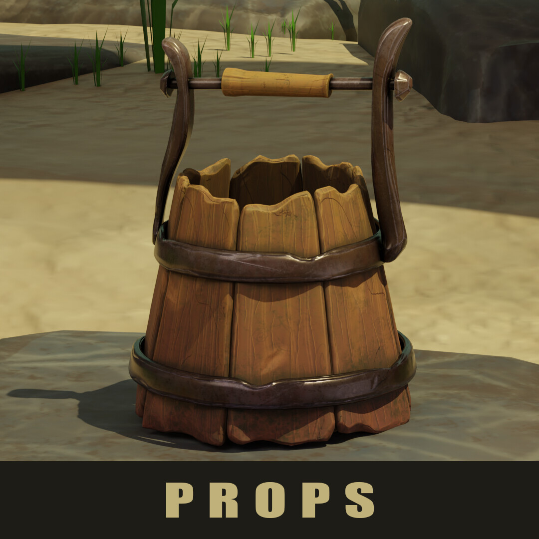 ArtStation - Stylized props asset