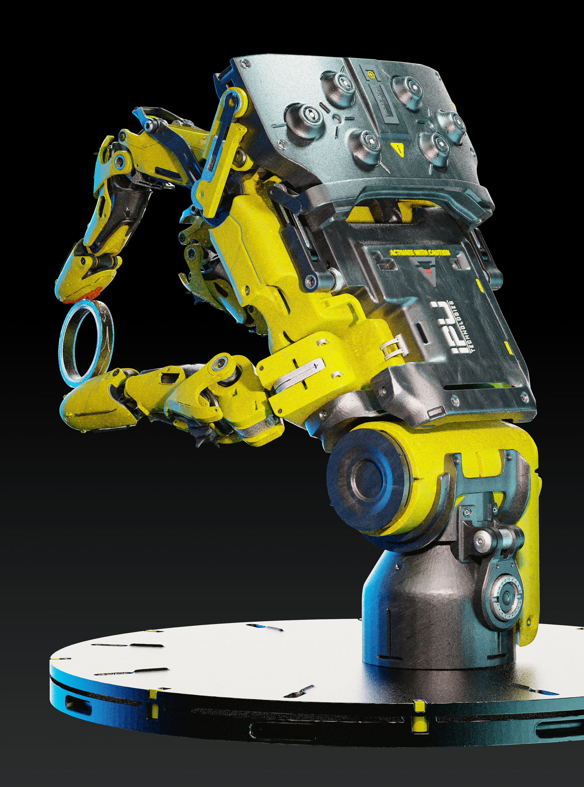 ArtStation - Mechanical Hand