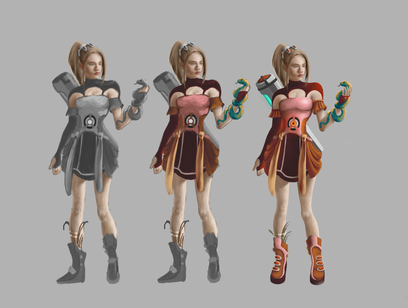 ArtStation - Future Tribes - Character Concept