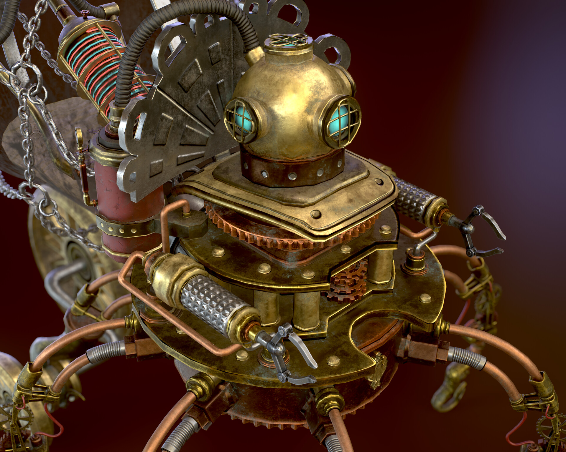 ArtStation - Mechanical Naut