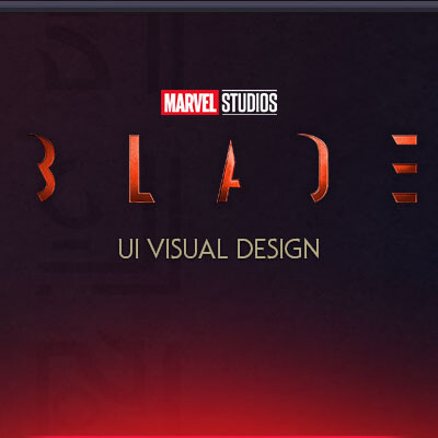 ArtStation - Blade - Fictional UI Visual Design