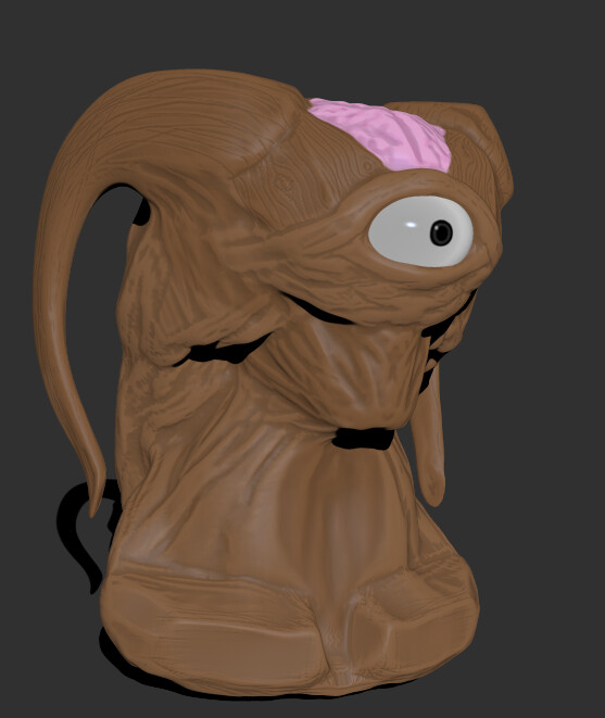 ArtStation - Wood Monster