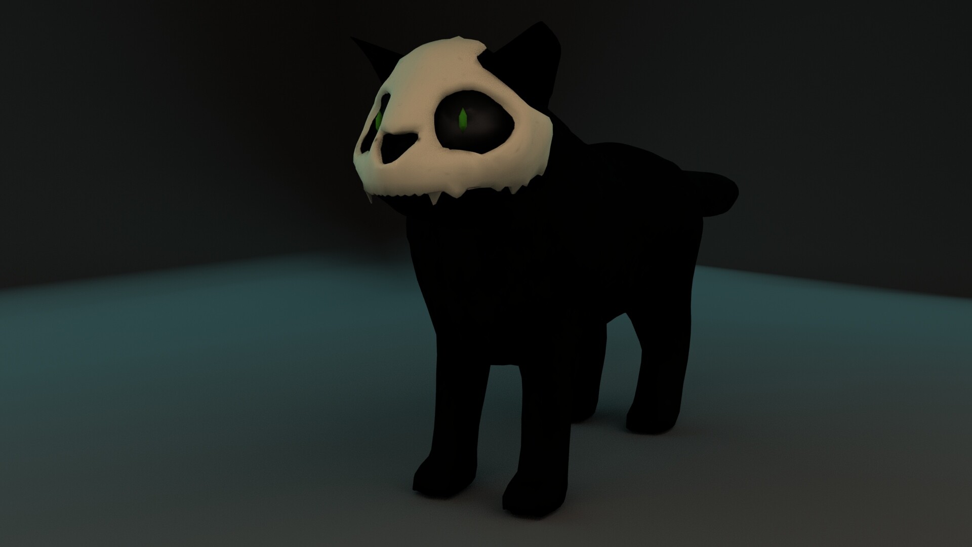 ArtStation - Grim Cat Concept to Completed Model