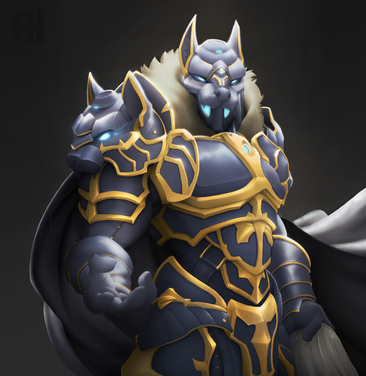 ArtStation - Macros, Hinterclaw Armor, Godfall