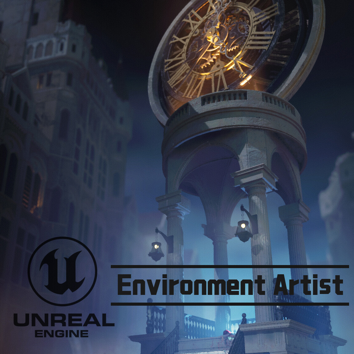 ArtStation - Clock Tower_Environment Art Design Exercise