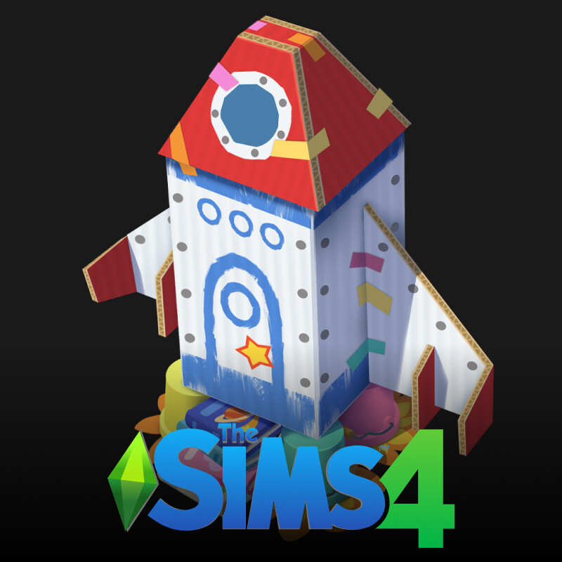 ArtStation - Props (Sims 4)