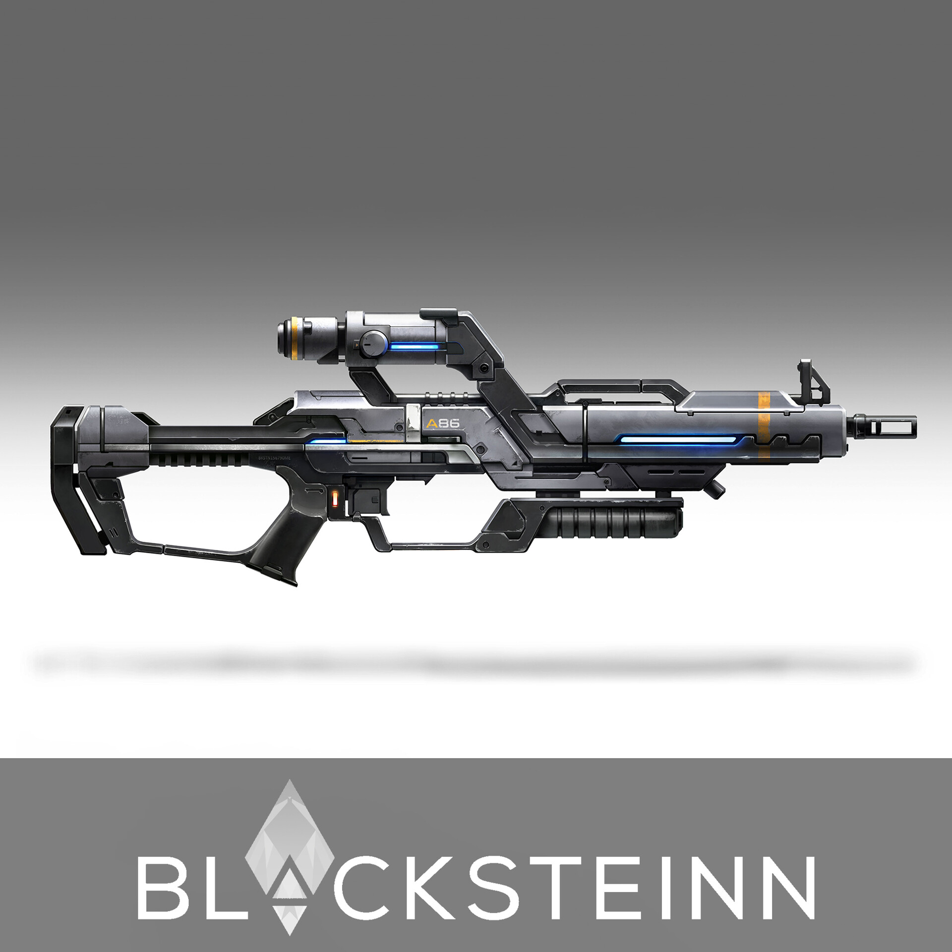 ArtStation - Sci-fi Rifle | Weapon concept art