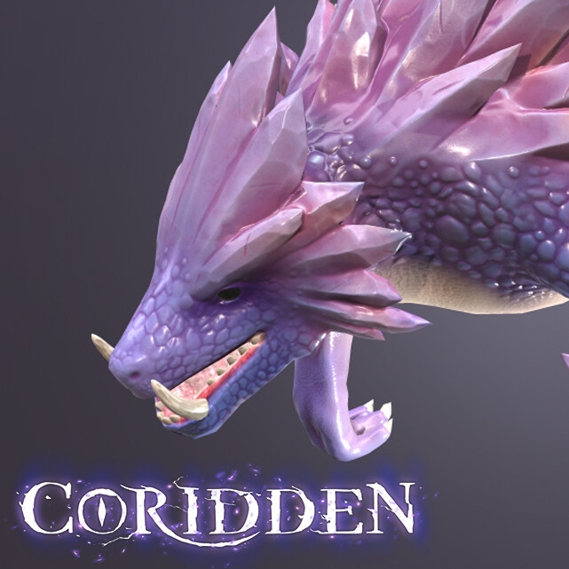ArtStation - Coridden: Crystal Dragolem