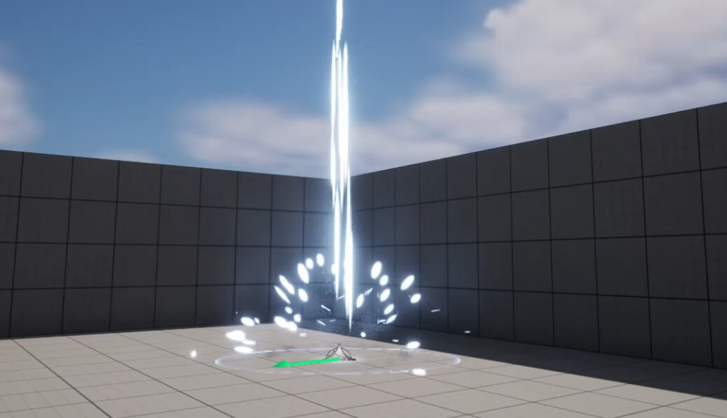 ArtStation - Fortnite Spawn in VFX